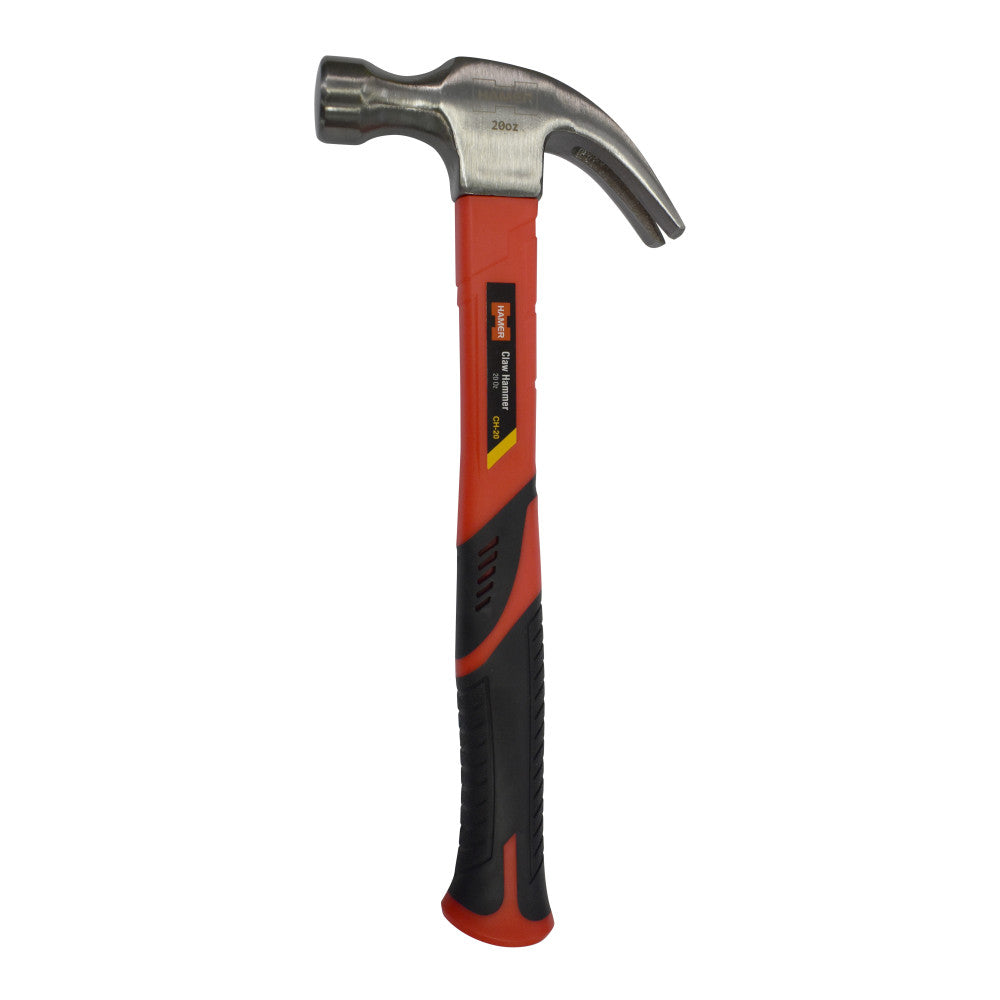 Hamer Tools Claw Hammer 20 Oz With Fibreglass Handle