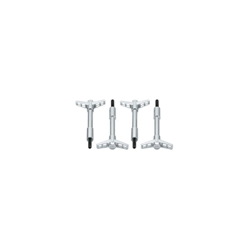 Proform Valve Cover Wing Nuts Ford Oval Chrome 4-1/2 Inch – Tall Pack#