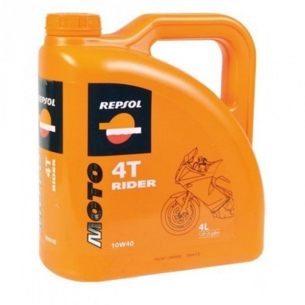Repsol Moto Rider 4T 10W40 4 Litre